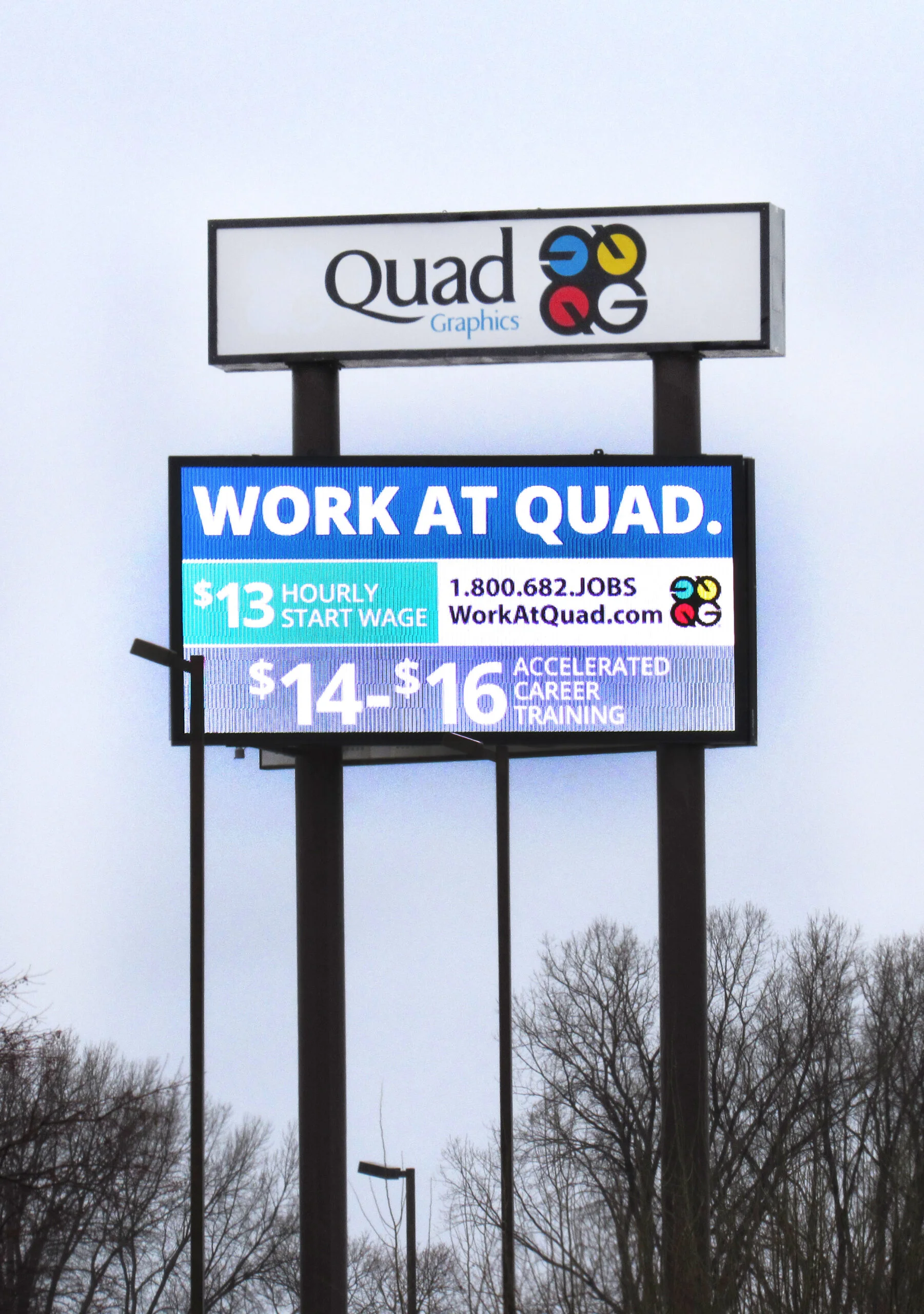 Quad Graphics - TLC Sign